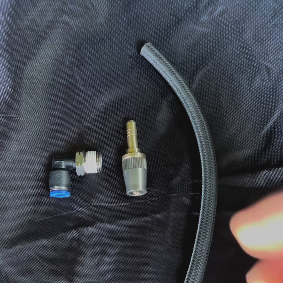 APEX DESIGNS - Braided 3/8" Hose to 1/4" Push to Connect Fitting – Apex ...